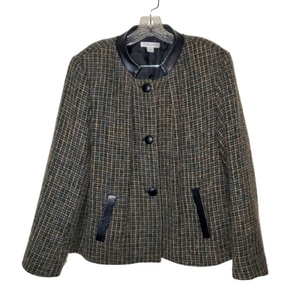 Pendleton | Jackets & Coats | Pendleton Tweed Blazerlinedsize 6 | Poshmark
